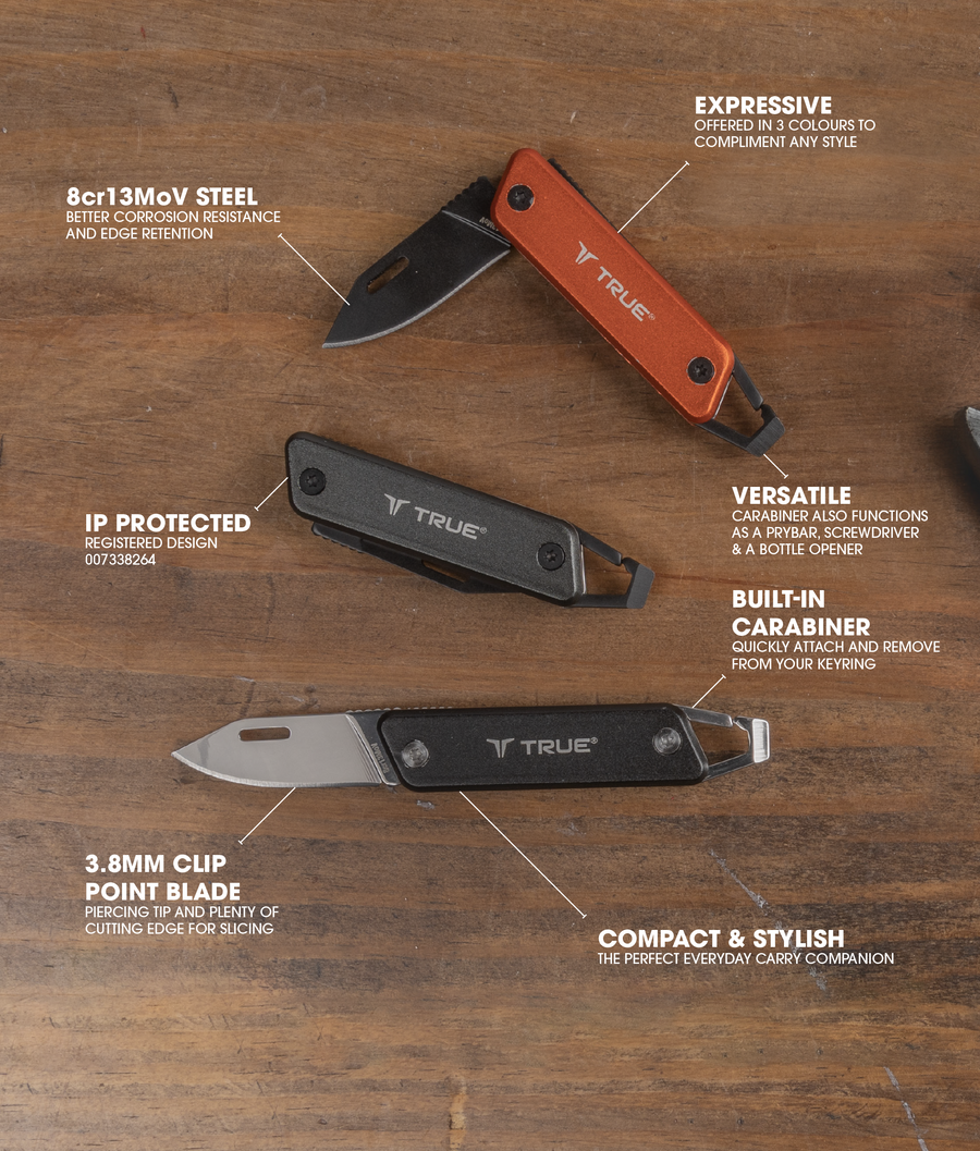Modern Keychain Knife | Keychain Knife | True Utility®
